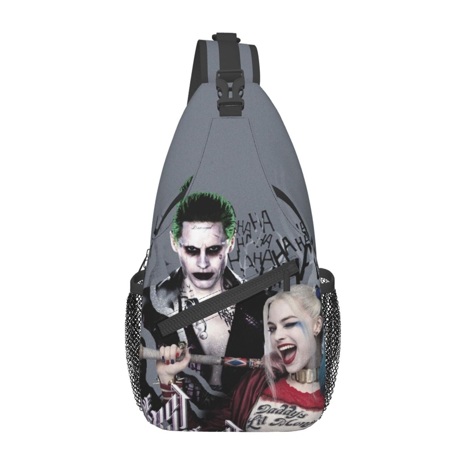 Film Harley Quinn Joker Sling Bag Crossbody Backpack Chest Bags ...