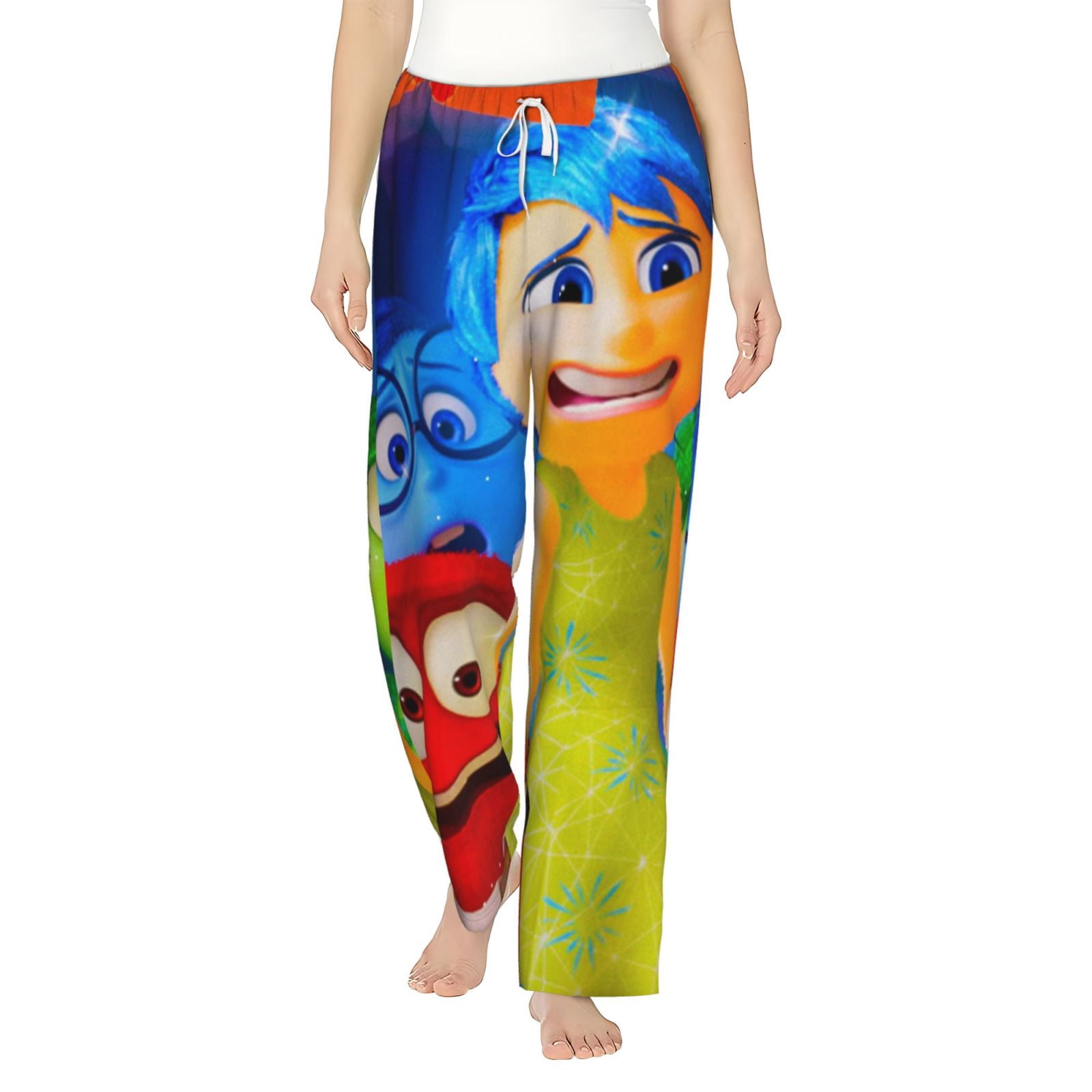 Film Inside Out Women's Pajama Pants Lounge Daily Novelty Cozy Sleep ...