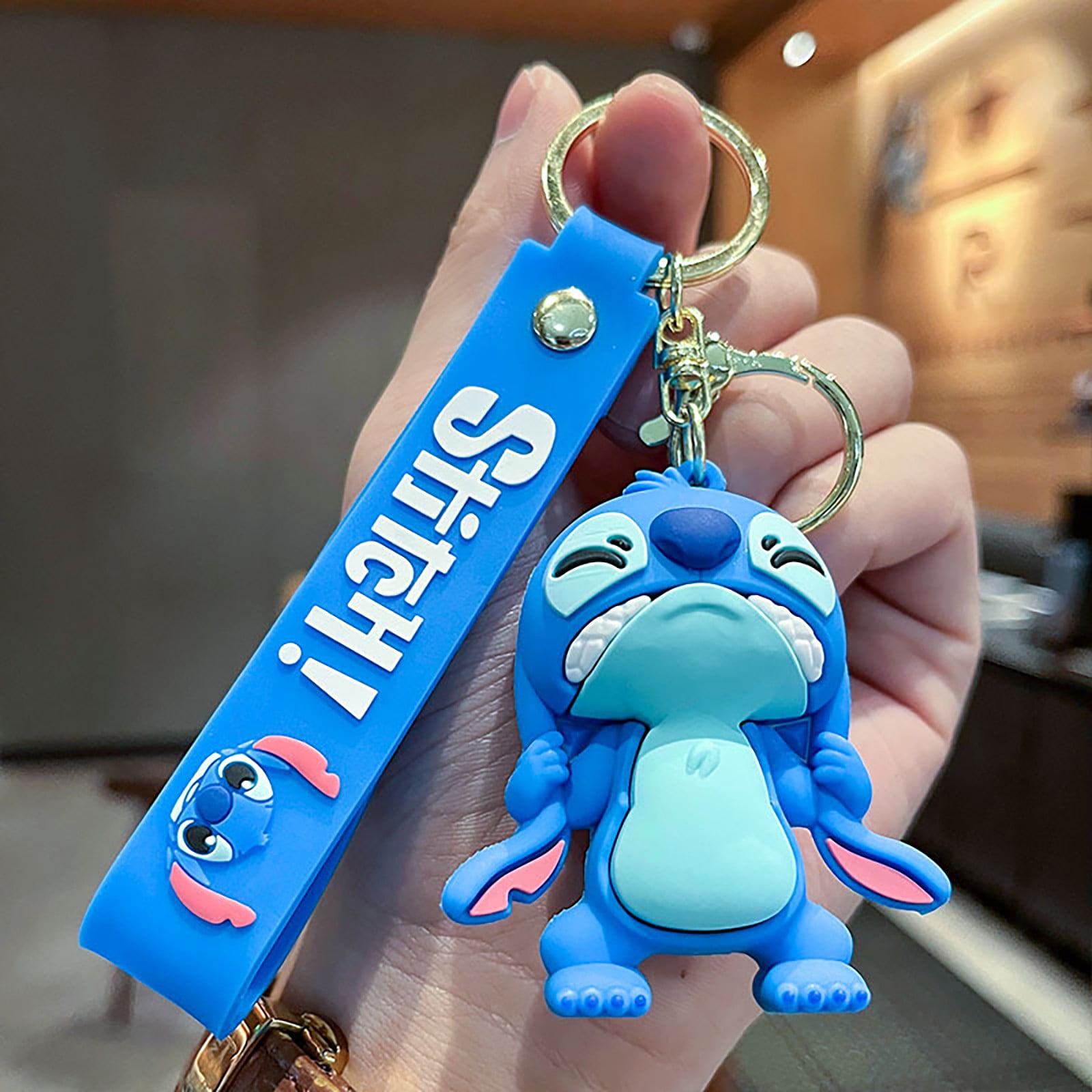 Film: Lilo & Stitch- Our lovely Stitch is Being Weird Key Chain ...