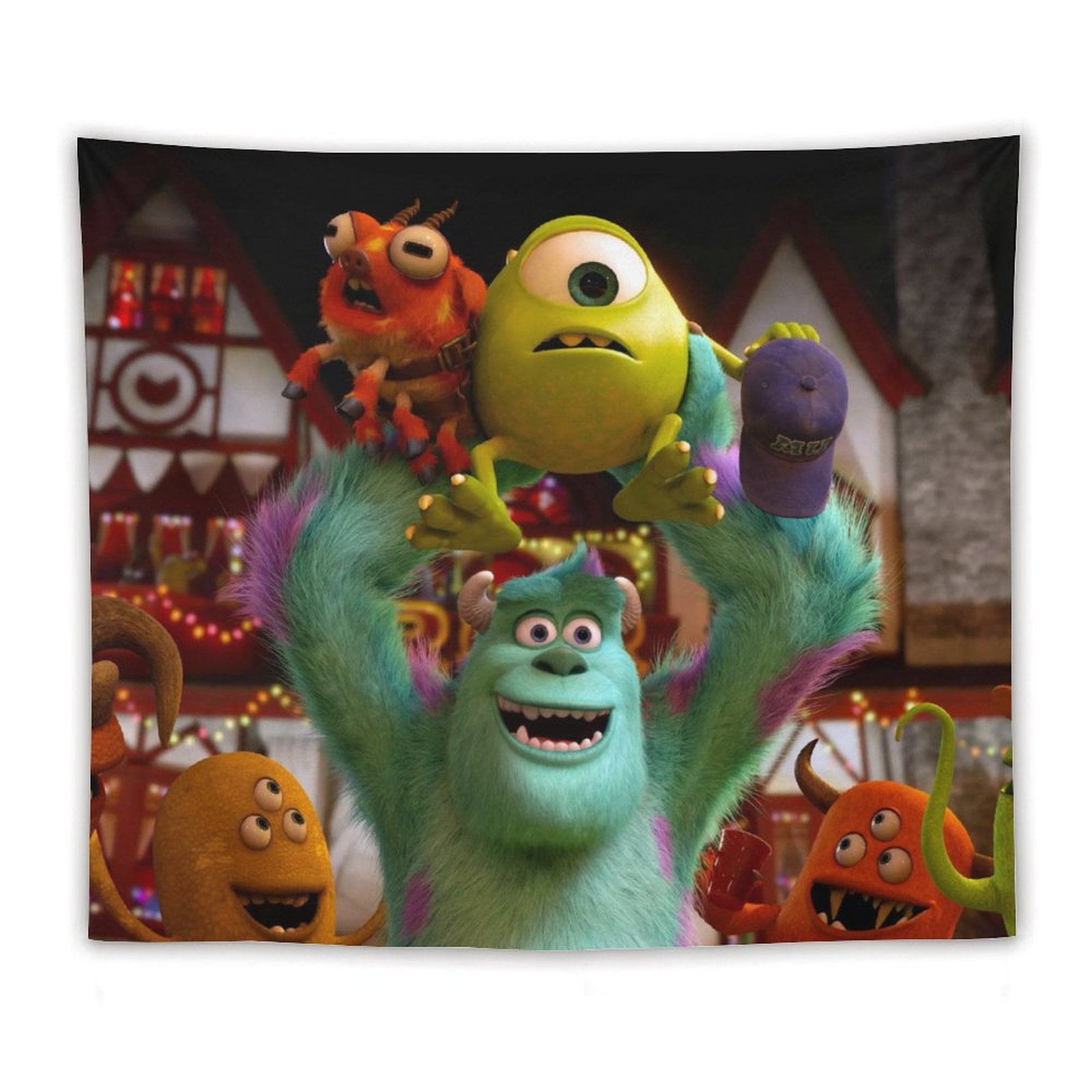 Film Monsters University Tapestry Luxury Wall Hanging Tapestries Decor ...