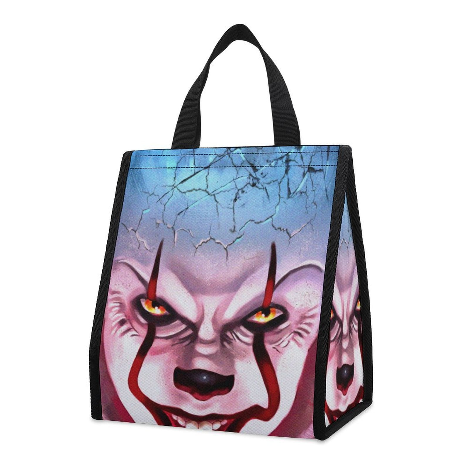 Film Pennywise It Portable Lunch Bag Folding Insulated Lunchbag Lunch ...