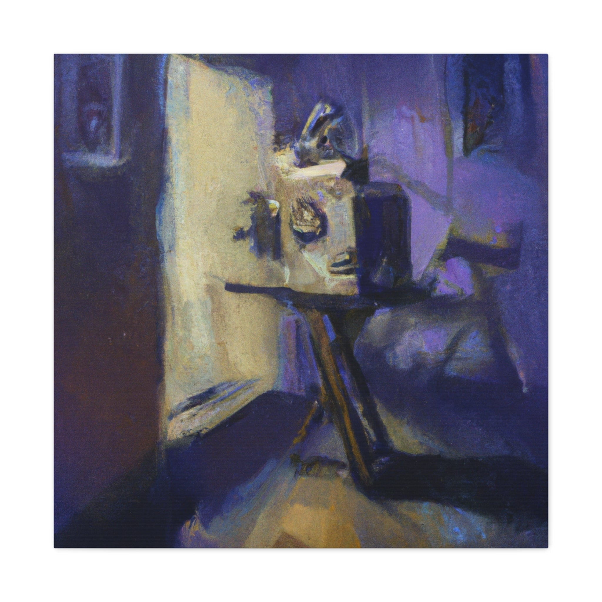 Film Projector Captured - Canvas - Walmart.com