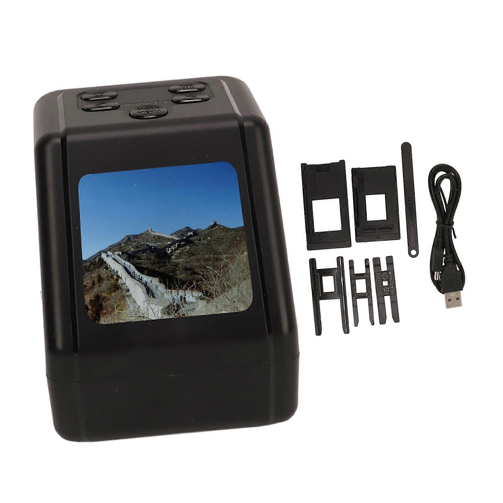 Film Scanner Slide Scanner Convert 135 126 110 8mm Slides to 22MP JPG ...