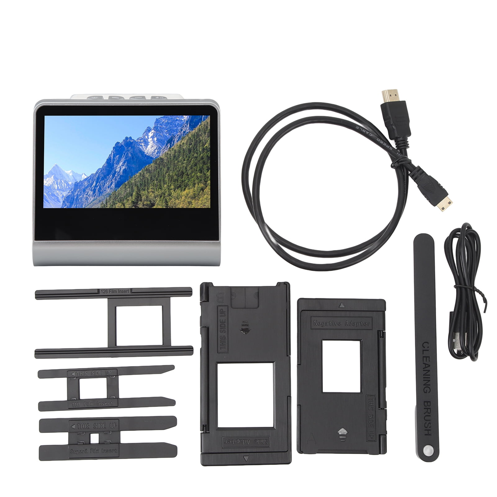 Film Scanner with 5 Inch LCD Screen CMOS Sensor Slides Negatives ...