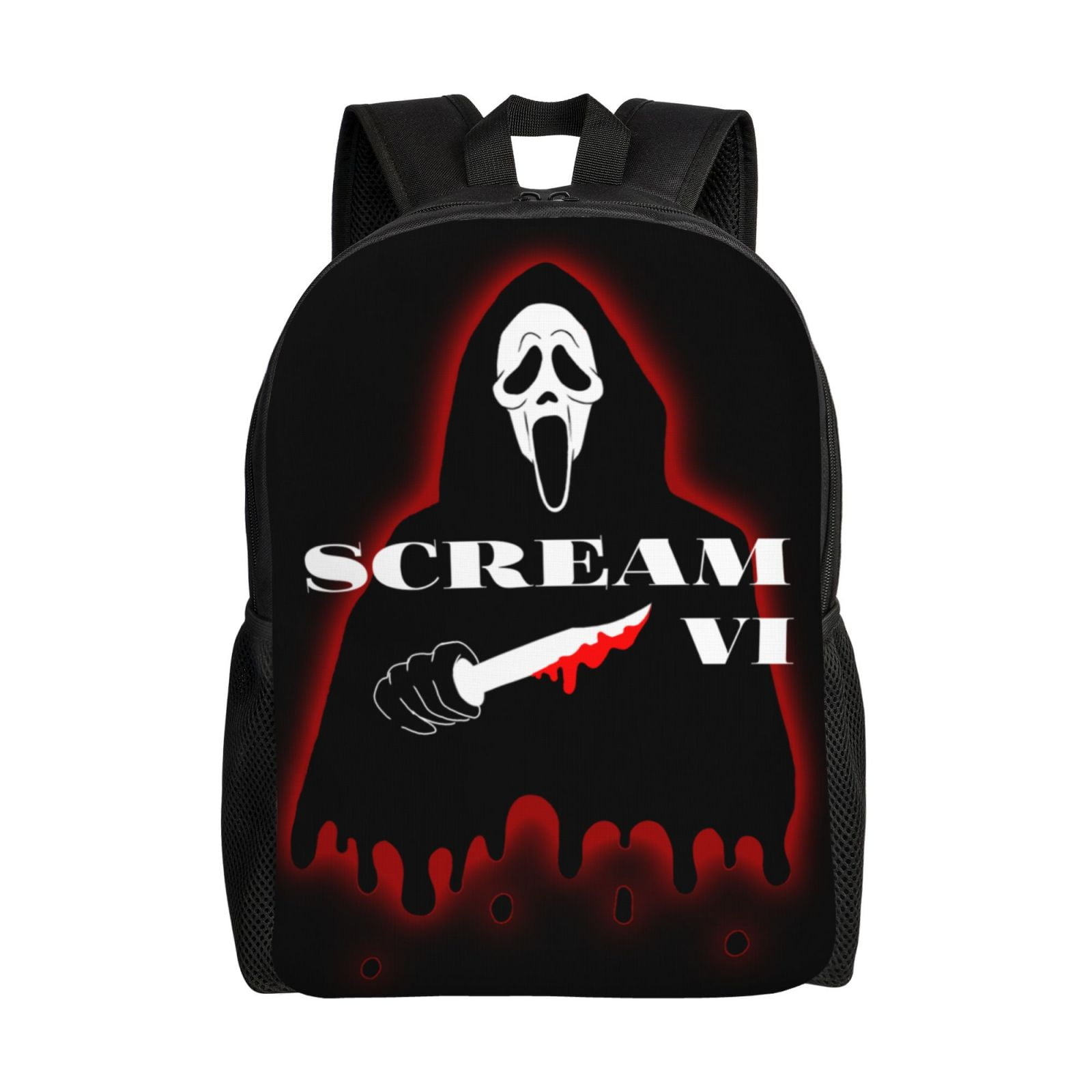 Film Scream Ghostface Backpack Casual Adjustable Bookbag School Bag ...