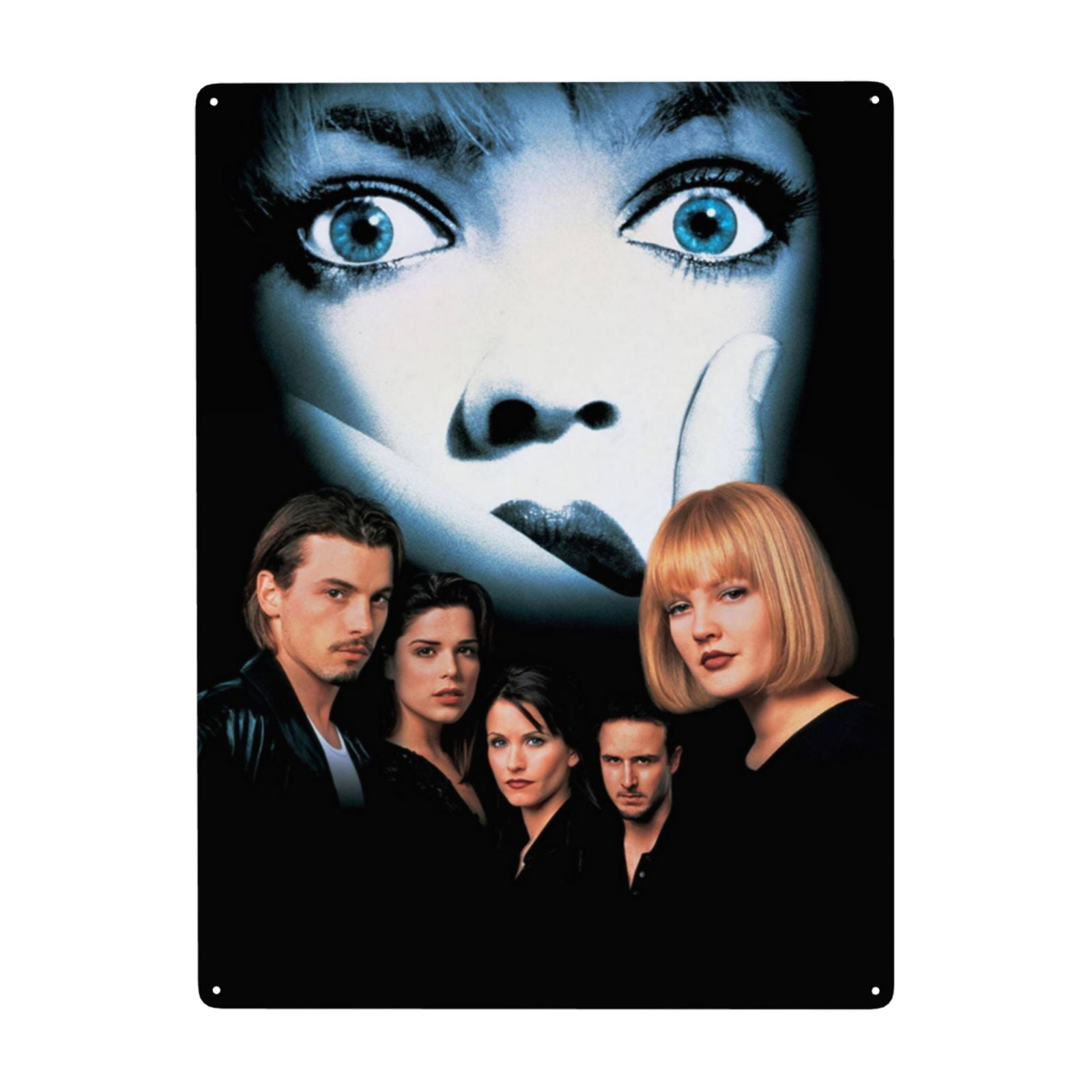 Film Scream Ghostface Killer Metal Sign Decor 30x40cm Wall Art Sign for ...