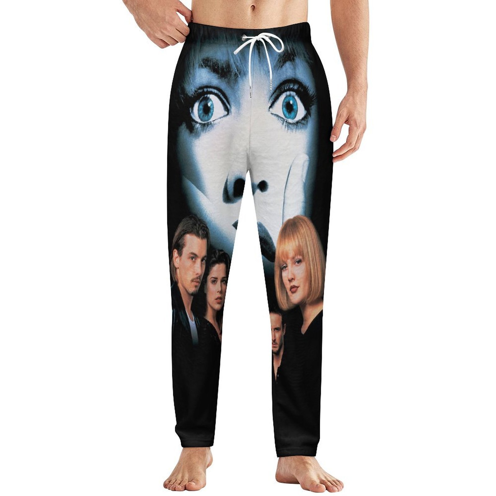 Film Scream Ghostface Killer Plush Men's Pajama Pants Bottoms Fashion ...