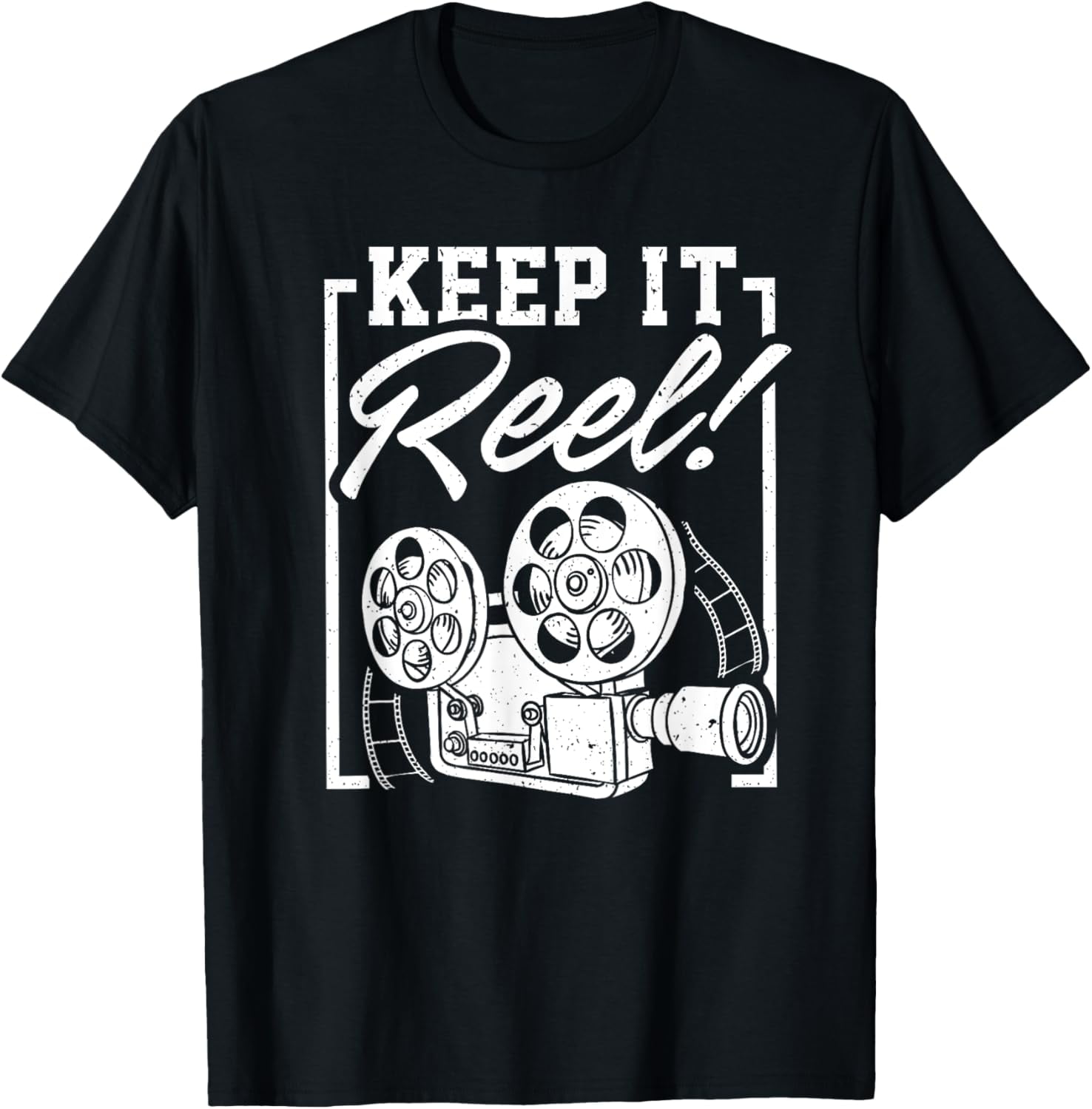 Film Students Retro Movie Camera Design T-Shirt - Walmart.com