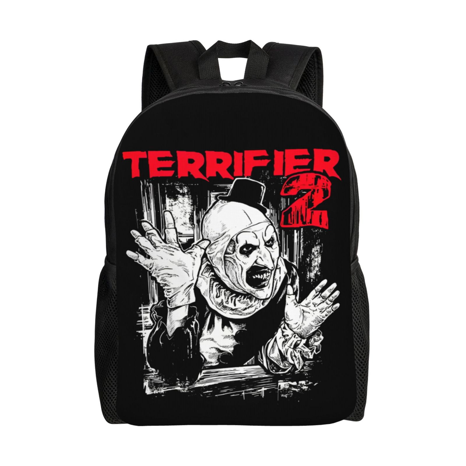 Film Terrifier 2 Backpack Casual Adjustable Bookbag School Bag Unisex ...
