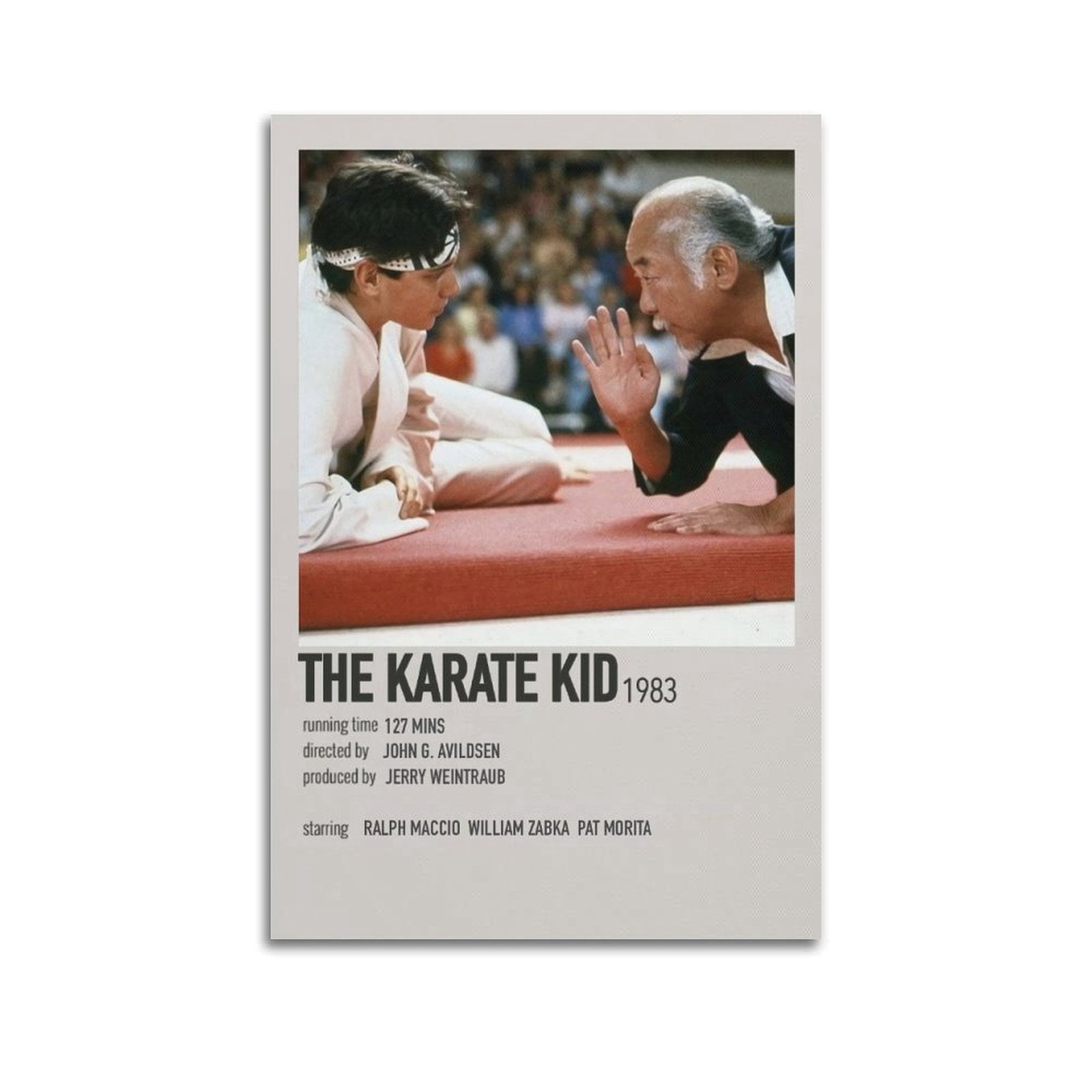 Film The Karate Kid 1984 Movie Painting Vintage Poster Picture Print ...