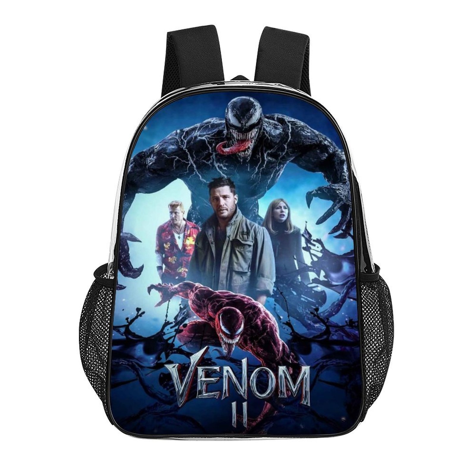 Film Venom Poster Clear Backpack Large Capacity Daypack Clear Through ...