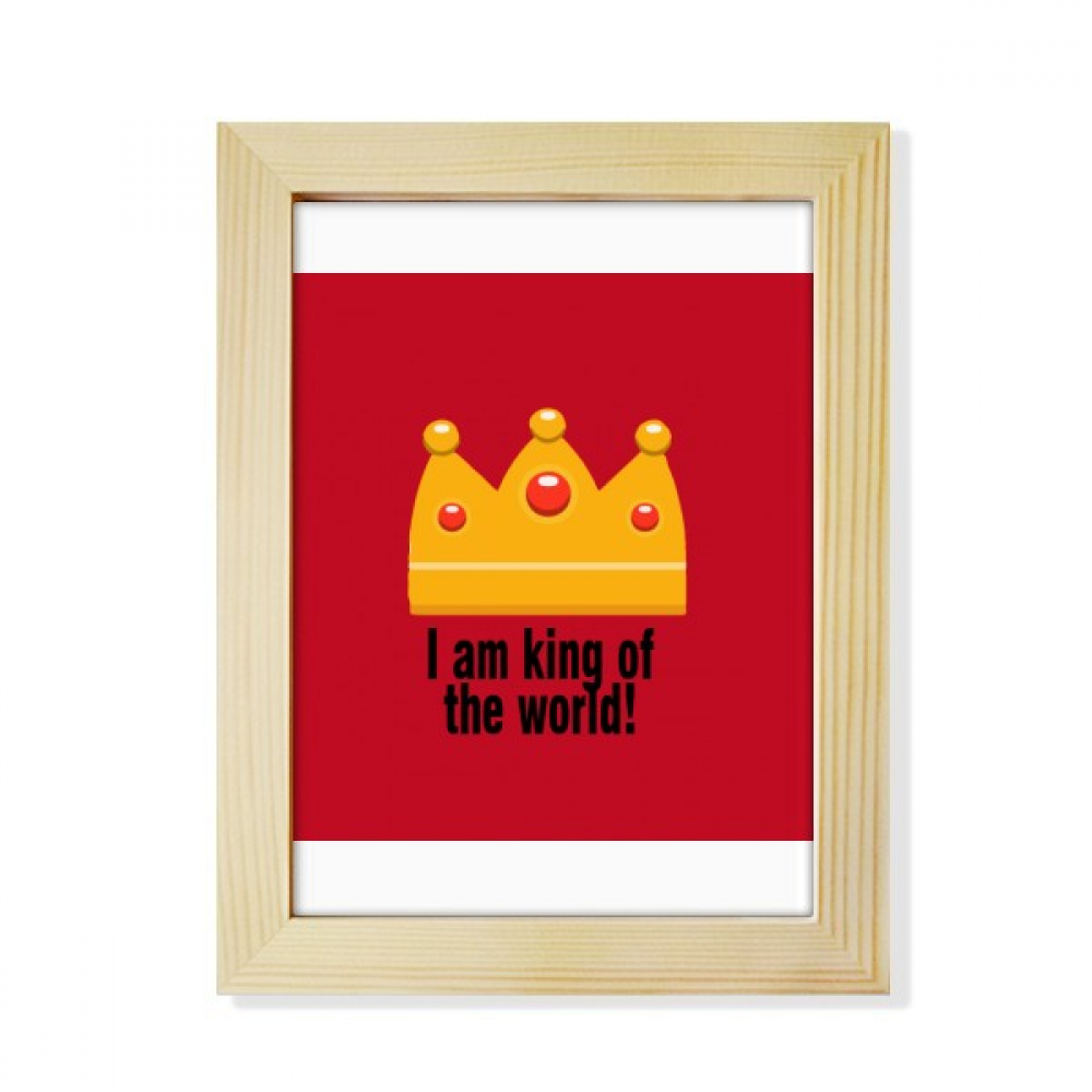 Film Words World King Art Deco Fashion Desktop Adorn Photo Frame ...