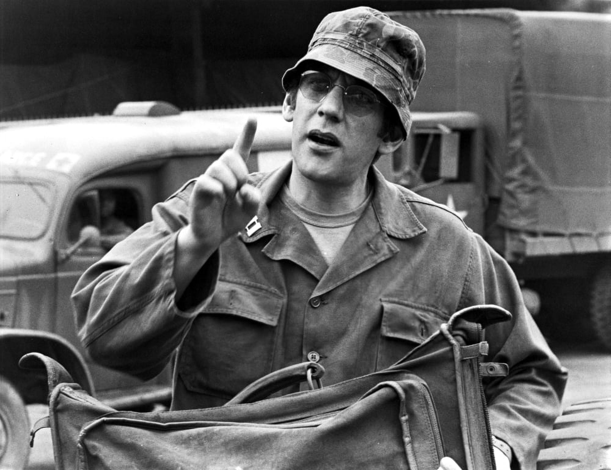 Film still of Donald Sutherland wearing a military uniform Photo Print ...