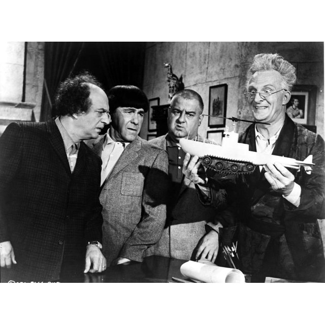 Film still of Emil Stika carrying a model ship and co stars Photo Print ...