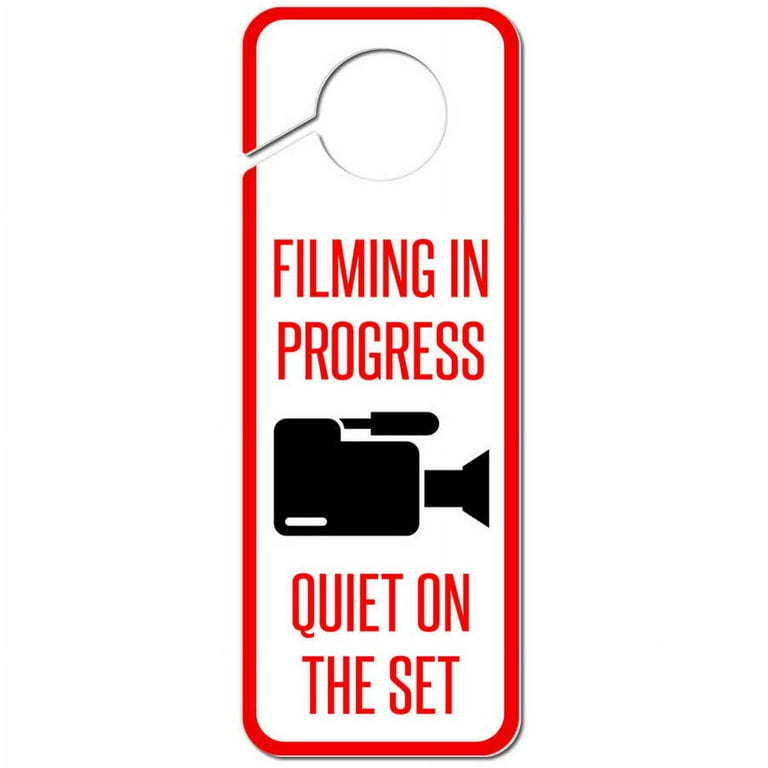 Quiet Filming In Progress We're Filming! Be Part Of Constable Care
