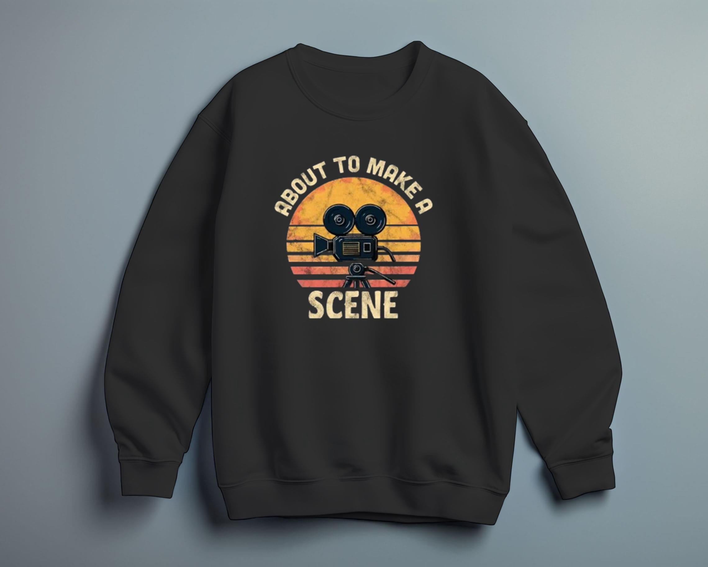 Filmmaker Shirt Sweatshirt, Funny Filmmaking T-Shirt, Film Director ...