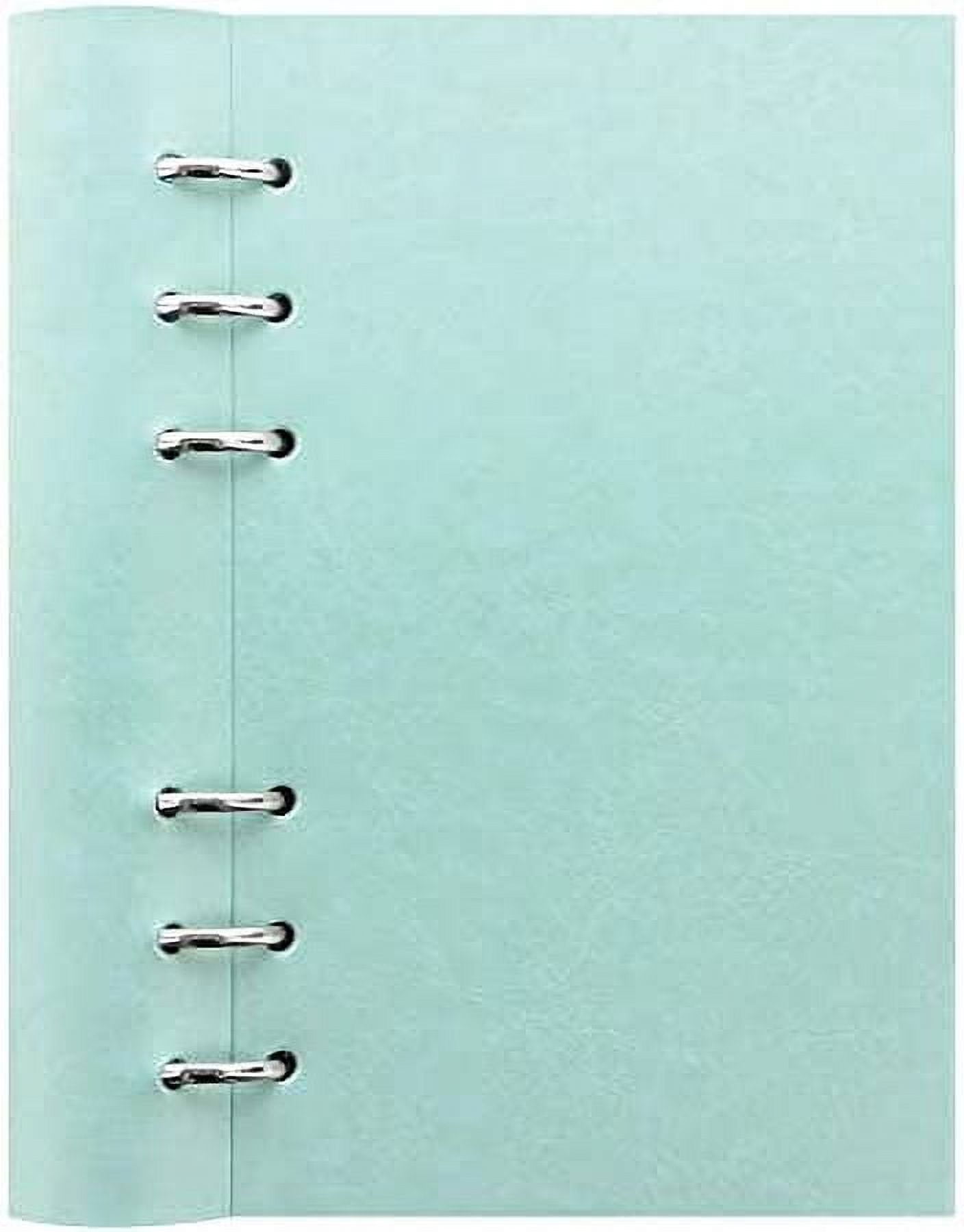 Filofax Clipbook, Classic Refillable Notebook, Duck Egg, Personal (6.75 ...