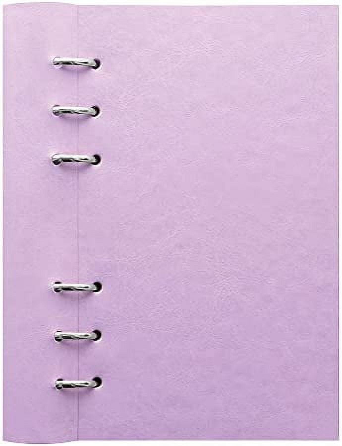 Filofax Clipbook, Classic Refillable Notebook, Orchid Personal (6.75 x ...