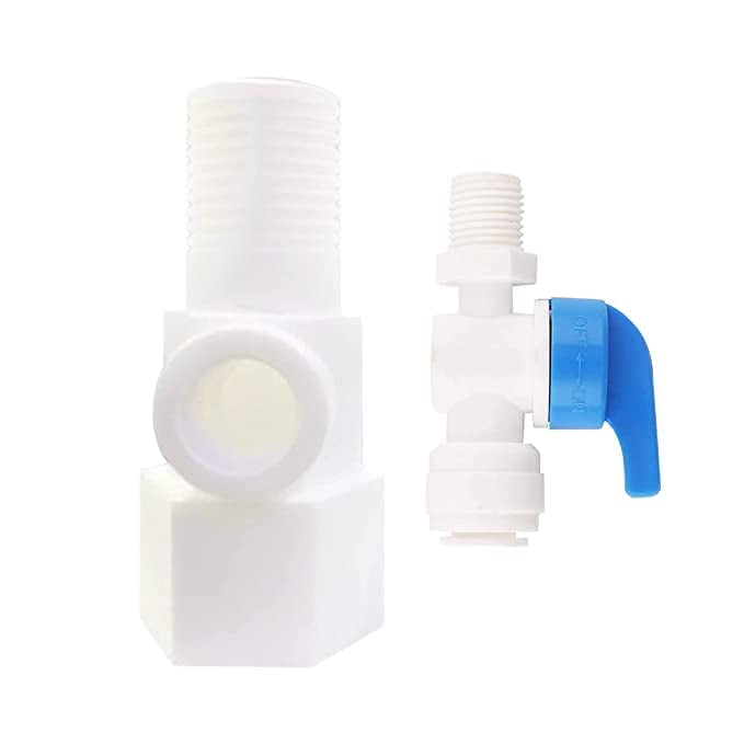 Filox Inlet Valve Nipple 14 Size piping Ro inlet valve set with Brass ...