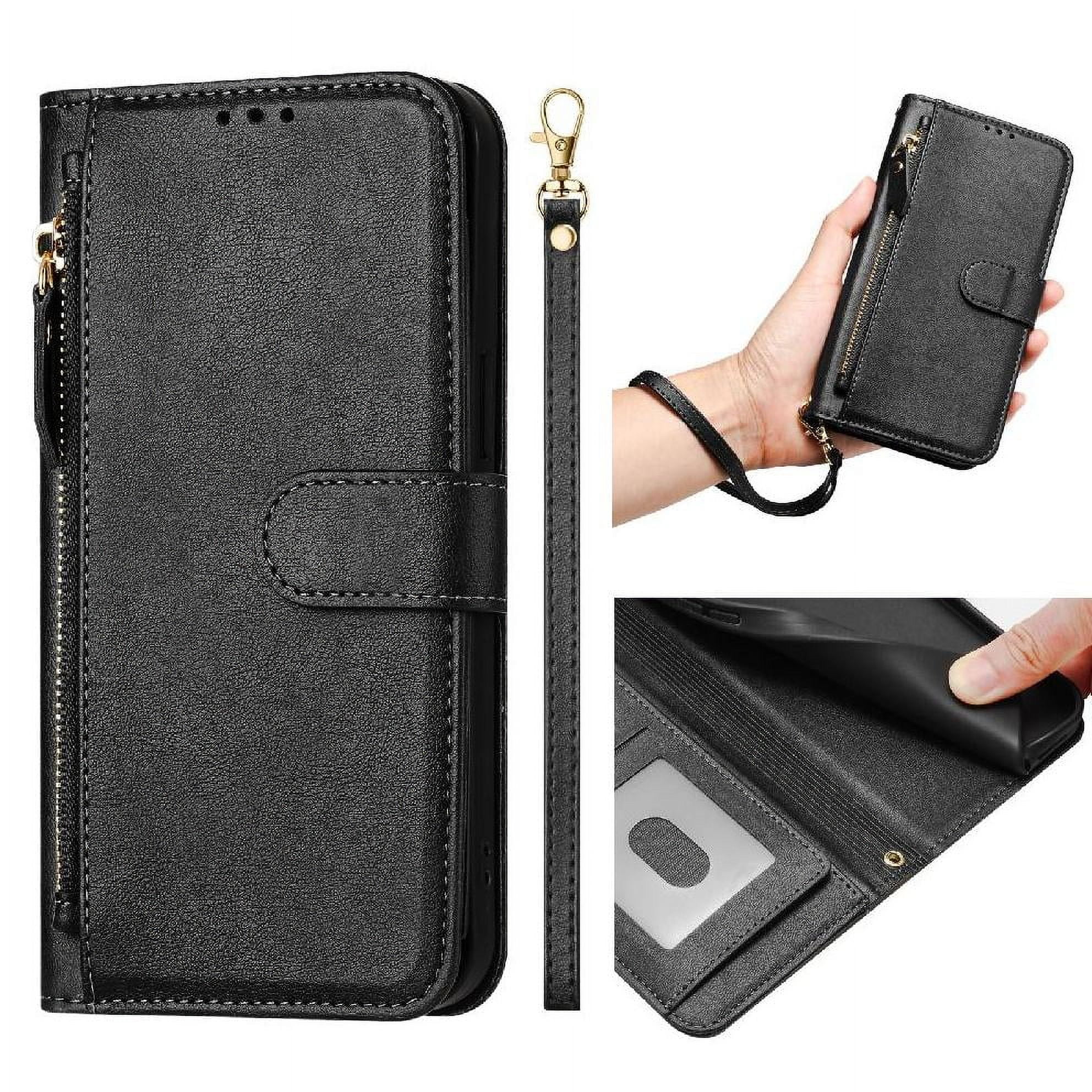 Filp Case for VIVO X100 5G Zipper Pocket Magnetic Flip Wallet Phone ...