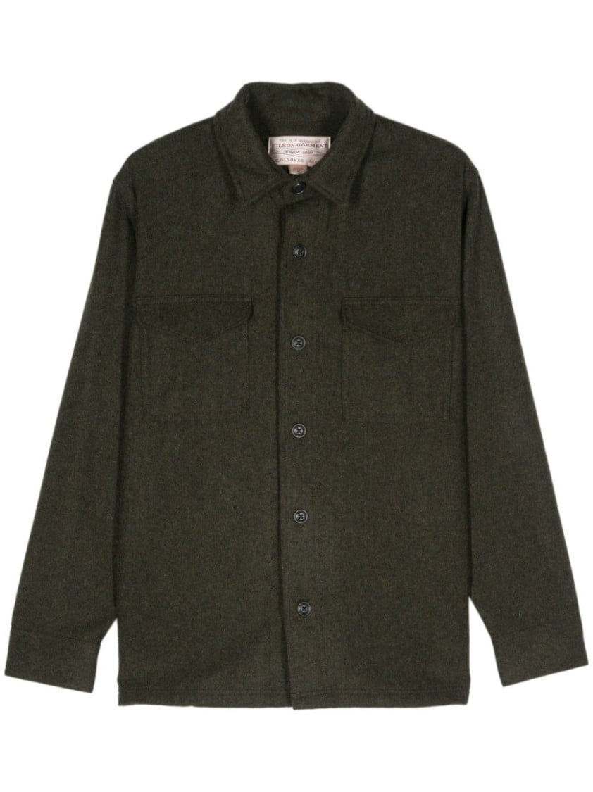 Filson Forest Green Wool Jacket (Men's) - Walmart.com