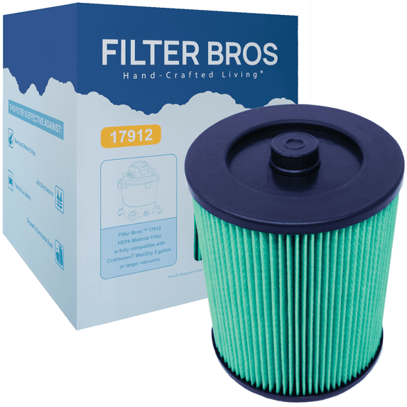 FILTER BROS HAND-CRAFTED LIVING 17912 HEPA Filter, Compatible with ...