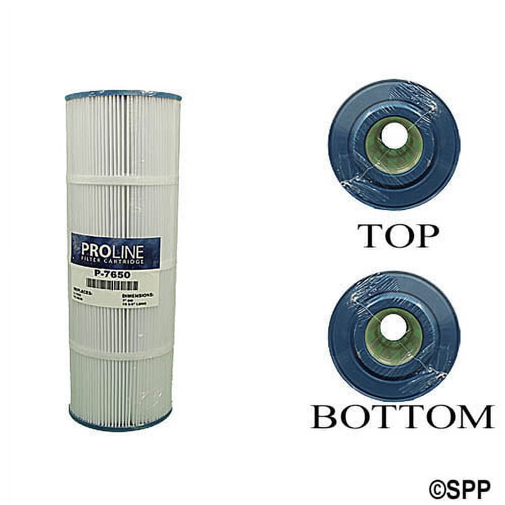 Filter Cartridge, Proline, Diameter: 7", Length: 19-5/8", Top: 3" Open ...