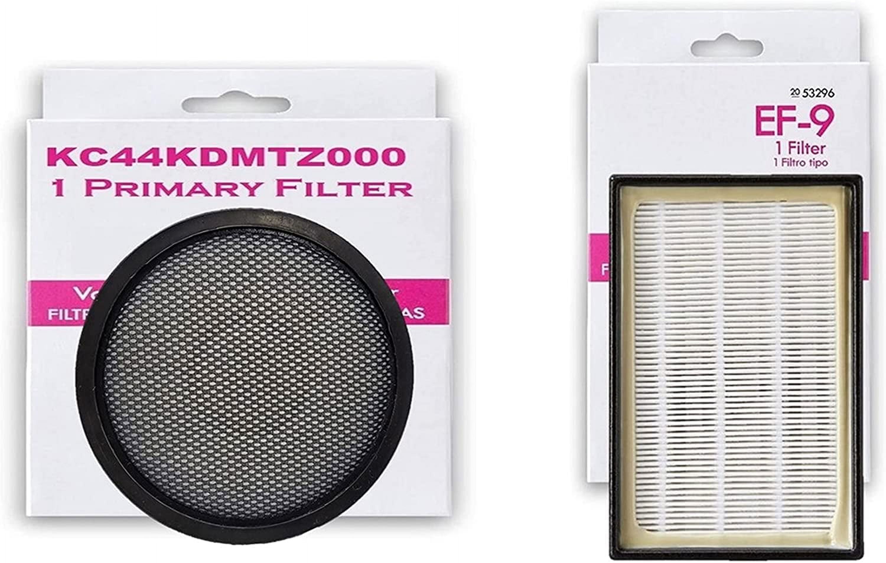 Filter Kit for Kenmore 10065 Bagless Canister Vacuum Cleaner Red ...