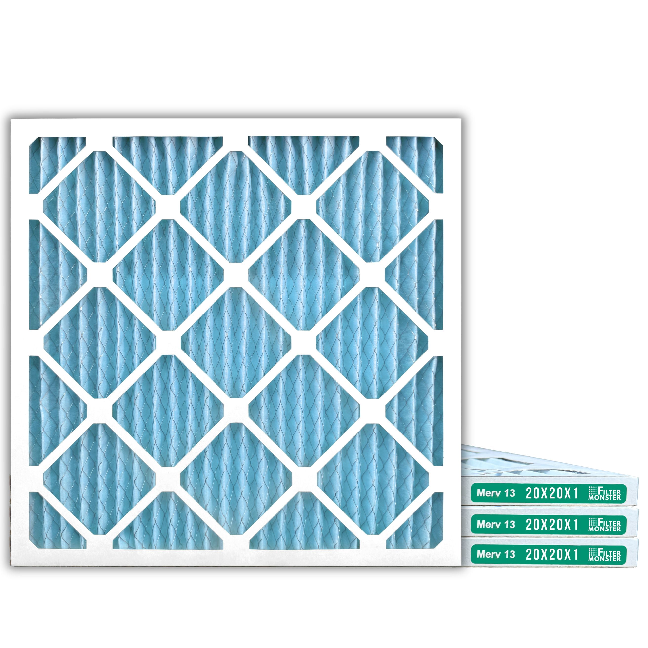 Filter-Monster 20x20x1 Ultimate Allergen Defense MERV 13 Pleated HVAC ...