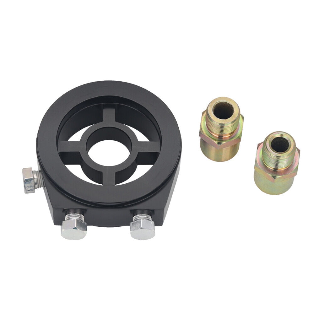 Filter Sandwich Plate Sensor Black 1/8 NPT Oil Pressure Temperature ...