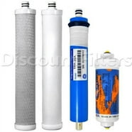 Membrane Solutions Universal Reverse Osmosis Water Filter for 5/6 Stage ...