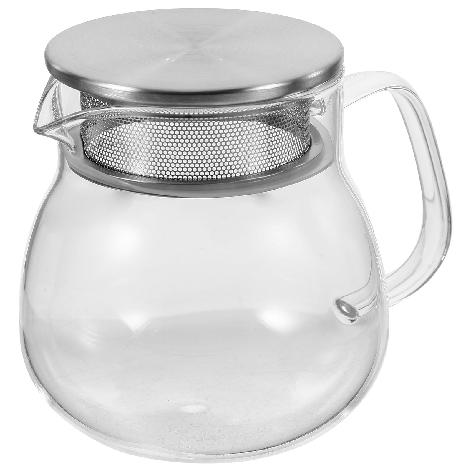 COSMOBETTY High Borosilicate Glass Teapot with Ergonomic Handle 1 Set 5 ...