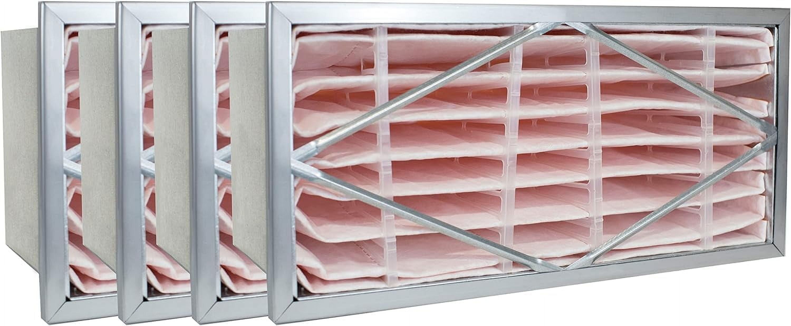 Filterbuy 12x24x12 MERV 11 Header, Rigid Cell Filters HVAC Replacement ...