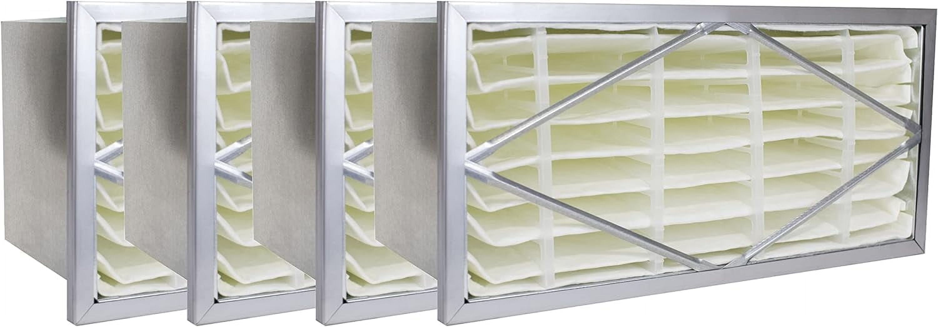 Filterbuy 12x24x12 MERV 14 Header, Rigid Cell Filters HVAC Replacement ...