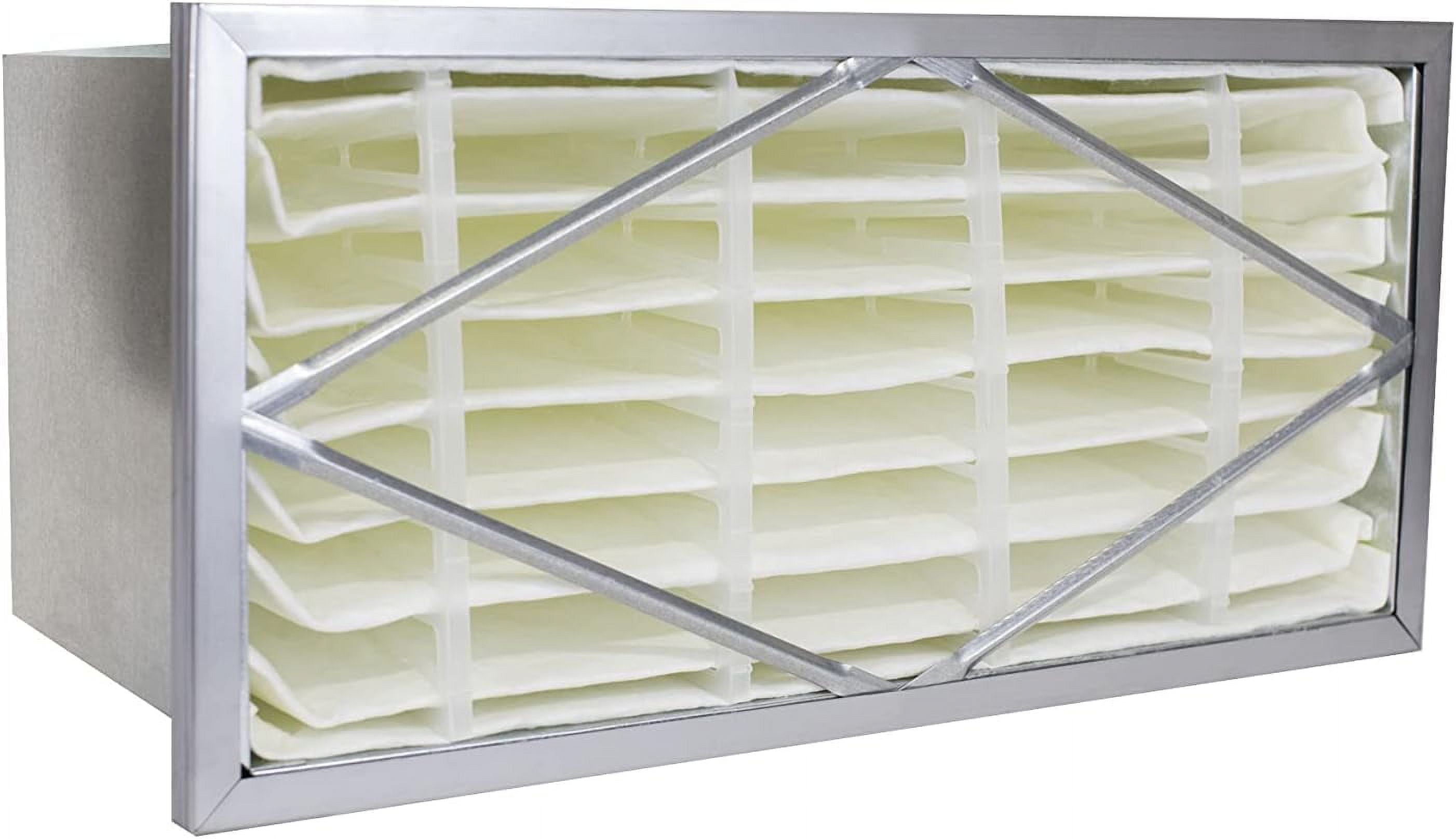 Filterbuy 20x20x12 MERV 14 Header, Rigid Cell Filters HVAC Replacement ...