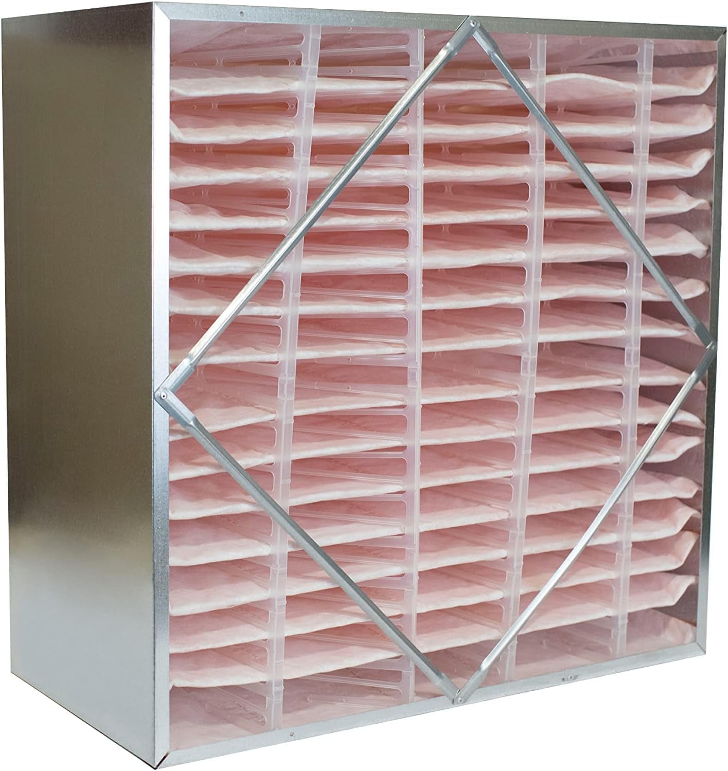 Filterbuy 20x20x6 MERV 11 (MPR 1200) No Header, Rigid Cell Box Filters ...