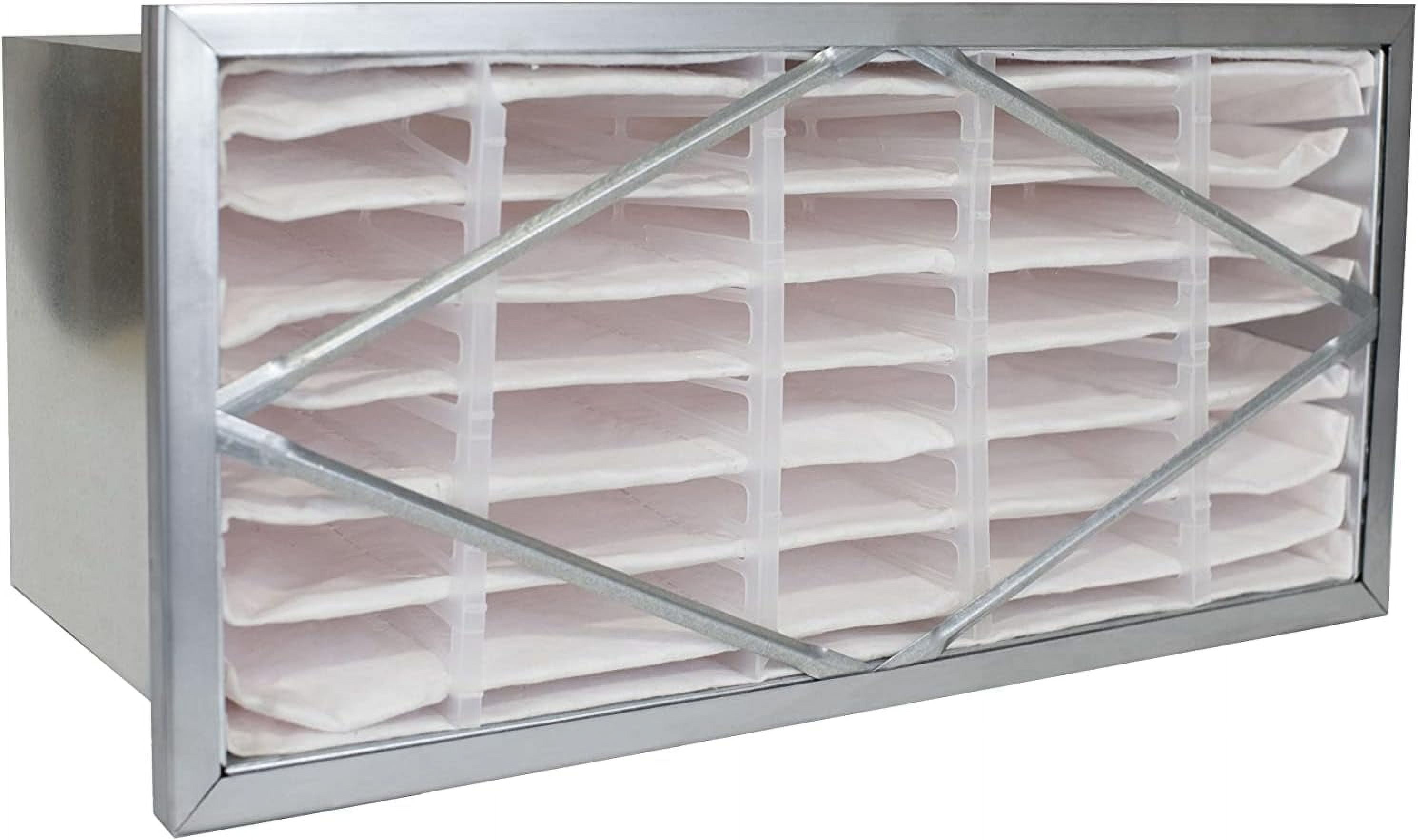 Filterbuy 20x20x6 MERV 13 Header, Rigid Cell Filters HVAC Replacement ...