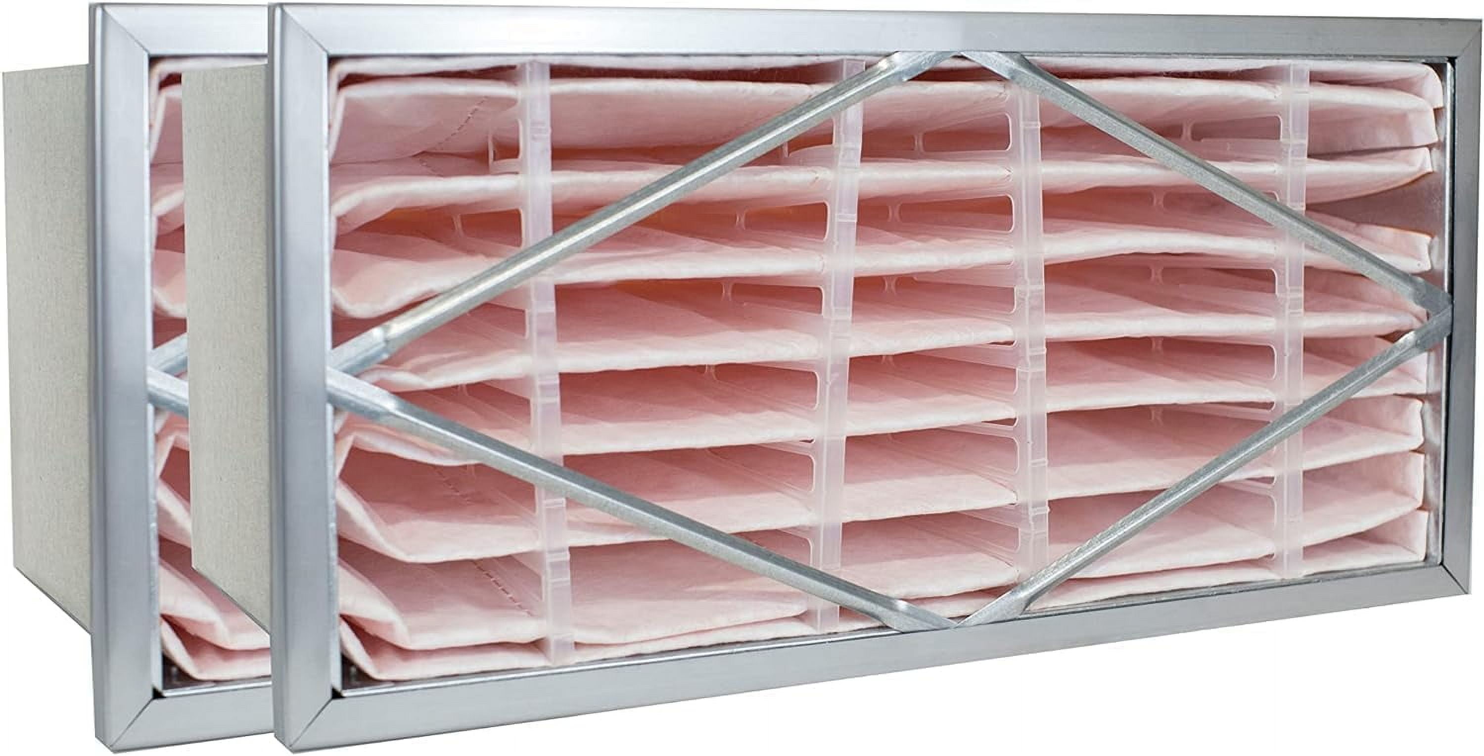 Filterbuy 20x24x6 Air Filter MERV 11, Header Rigid Cell Filters HVAC ...