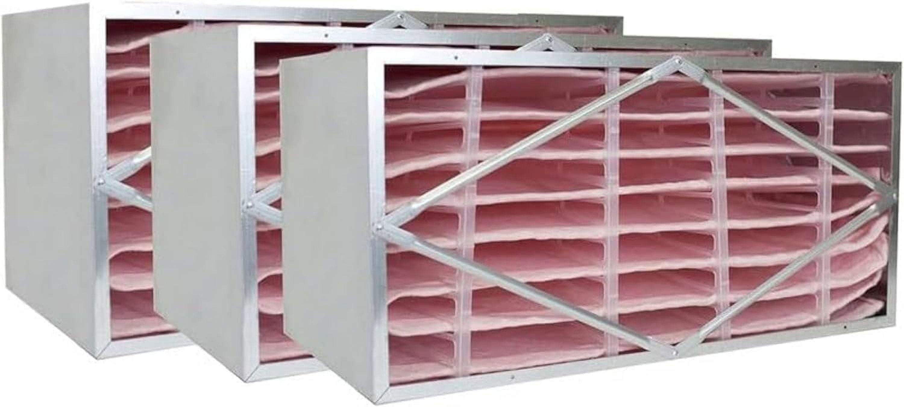 Filterbuy 20x24x6 MERV 11 No Header, Rigid Cell Box Filters HVAC ...
