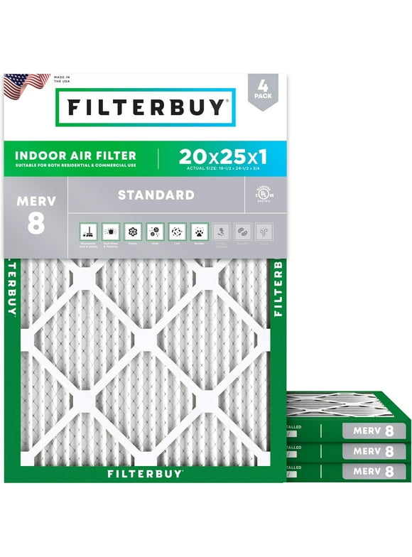 20x25x1 Air Filters in Furnace Air Filters - Walmart.com
