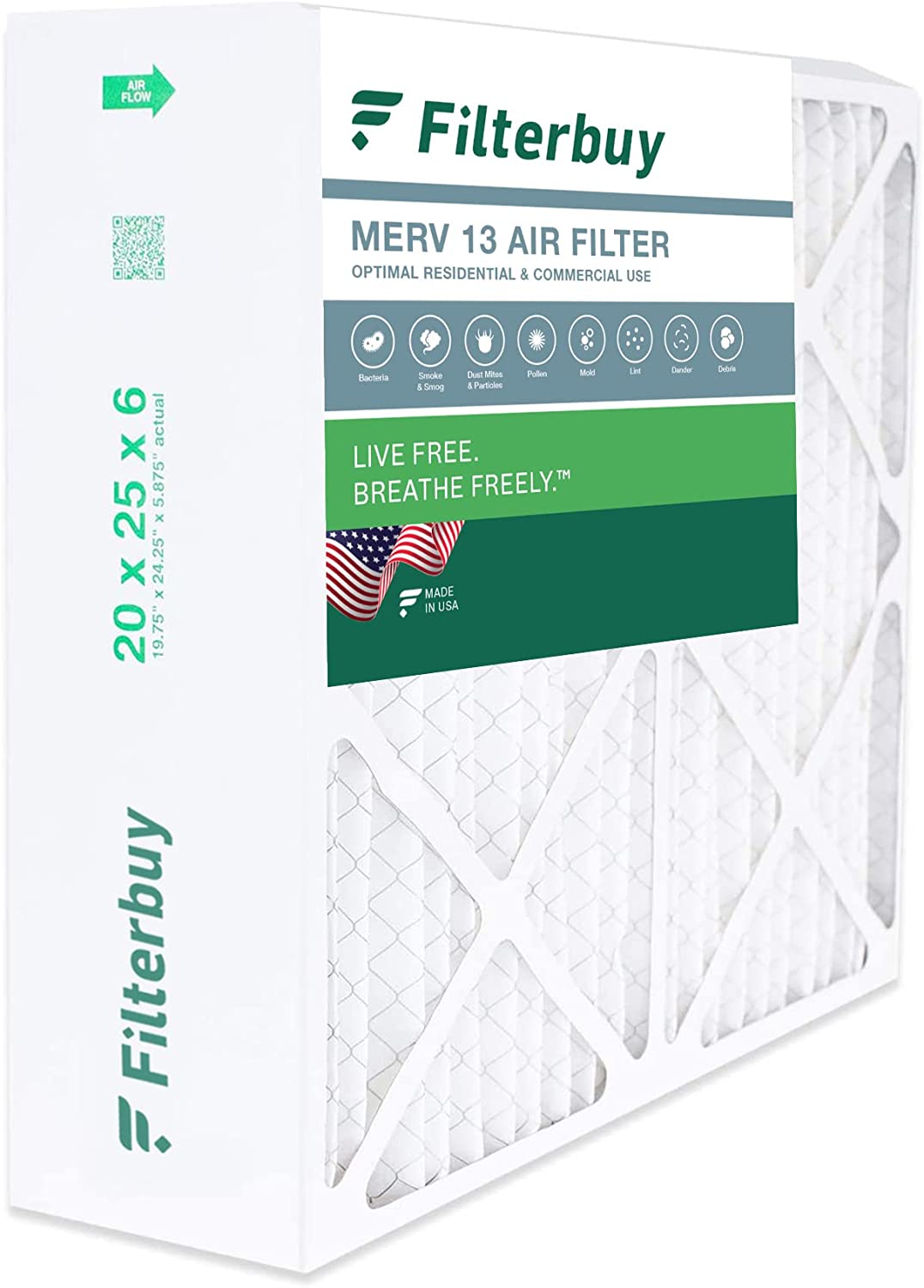 Honeywell POPUP2200, 20 x 25 x 6 inches - MERV 11 Replacement Filter ...