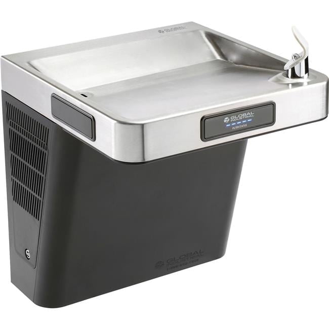 Filtered, Graphite & Stainless Steel Refrigerated Drinking Fountain ...
