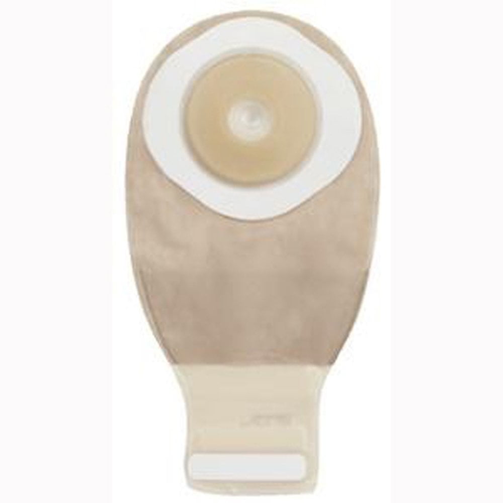 Filtered Ostomy Pouch Esteem® One Piece System 12 Inch Length 1 Inch Stoma Drainable Convex