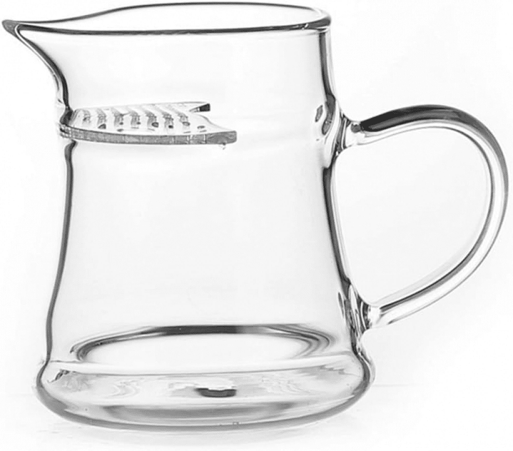 Filtered Separation Glass Tea Infuser Transparent Glass Tea Kettle ...