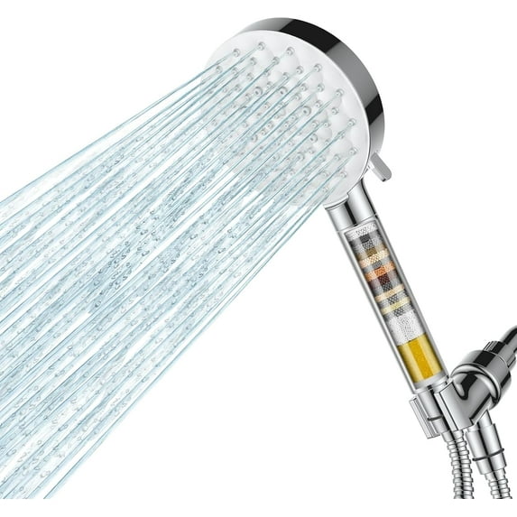 Filtered Shower with Handheld,High 6 Mode Showerhead with Filters ...