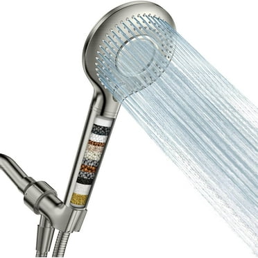 Shower Head High Pressure With Handheld Filtered Shower Heads 3+1 Modes ...
