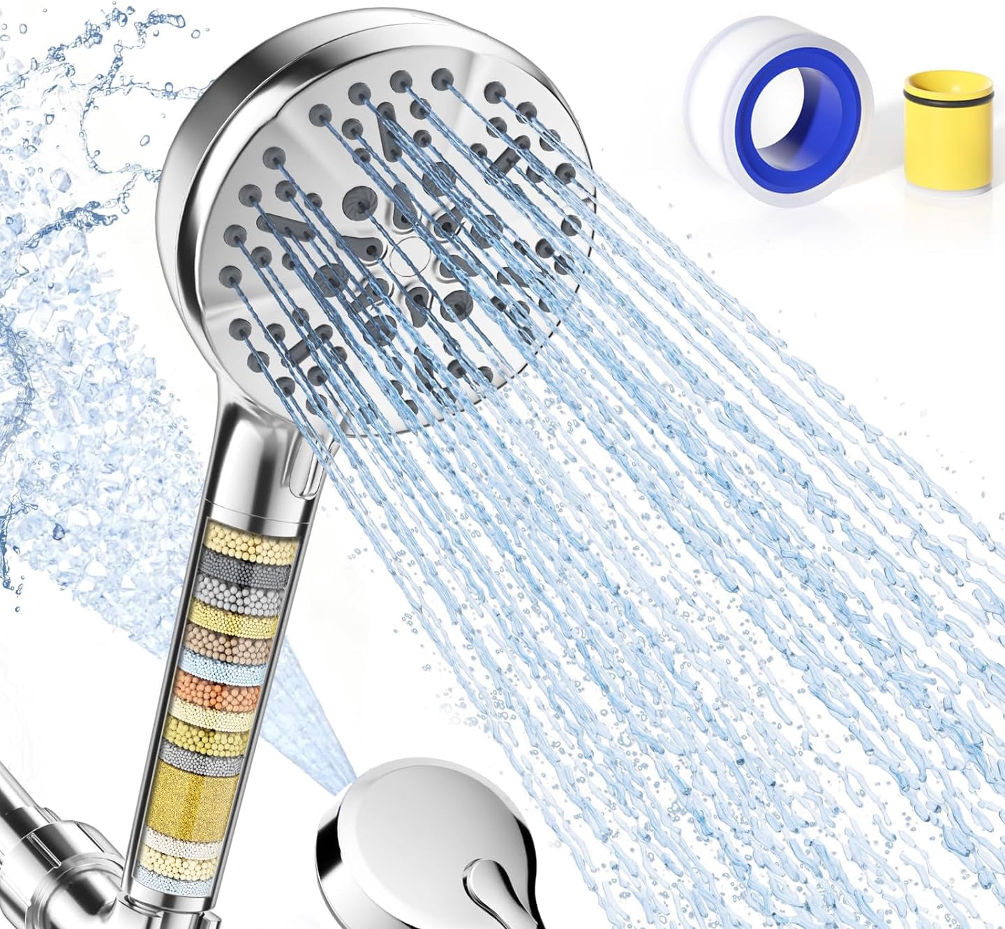 Filtered Shower Head with Handheld – High Pressure Hand Held Shower ...