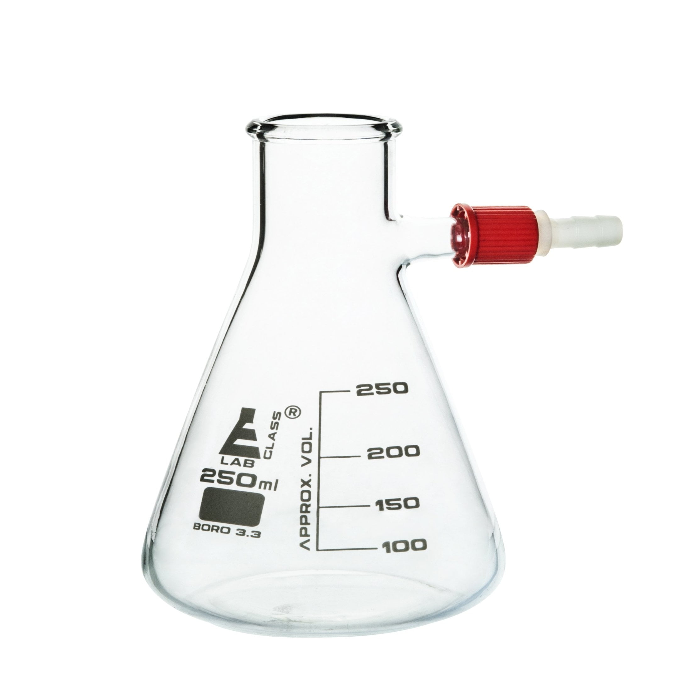 Filtering Flask, 250ml - Borosilicate Glass - Conical Shape, with ...
