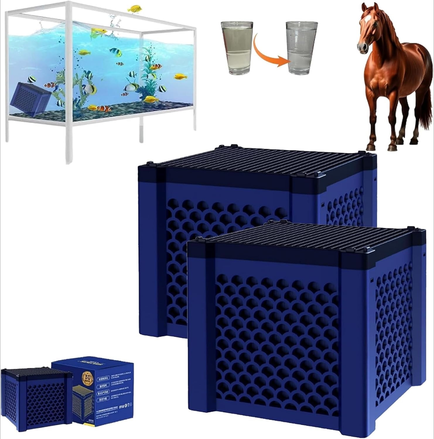 Filternatur Horse Water Trough Filter For Cleaning Your Water Troughs ...