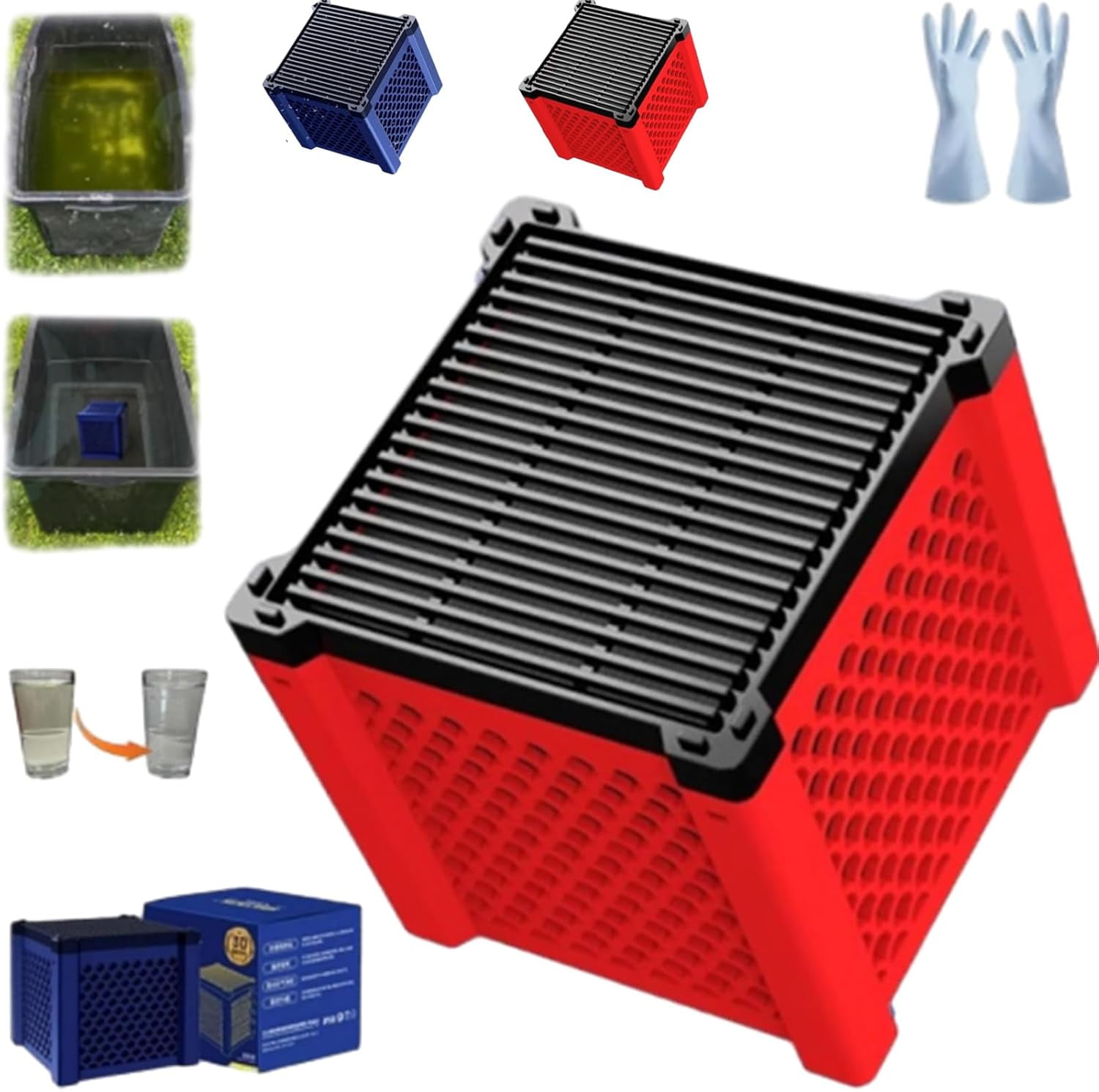 Filternatur Horse Water Trough Filter, Stock Tank Pool Filter with ...